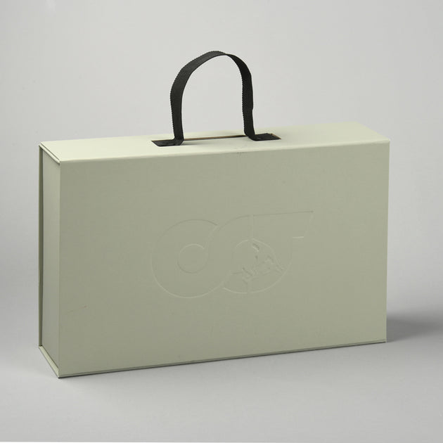 Flat Folding Box with Handles – Montagne Custom Packaging